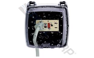 POOL360 | 2.25" Clear Plastic In-Use Double-Gang Cover Vertical or ...