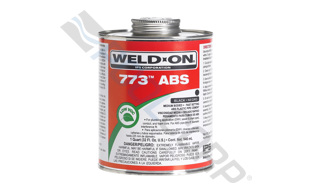 POOL360 | 773 Black ABS Solvent Cement 1 qt