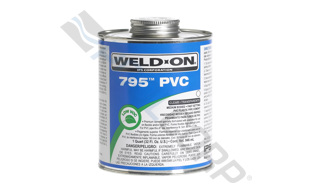 POOL360 | 1 qt Clear 795™ Flex PVC Cement
