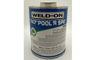 POOL360 | 1 qt Blue Pool R Spa™ 747™ PVC Cement