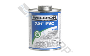 POOL360 | 721 Blue PVC Solvent Cement 1 qt