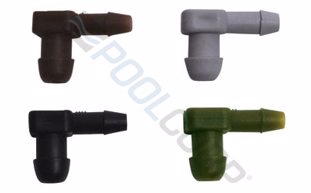 POOL360 | Black Micro Flapper Emitter 1.0 GPH