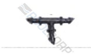 POOL360 | JAIN T250 .25" TEE BARB XBARB X BAR