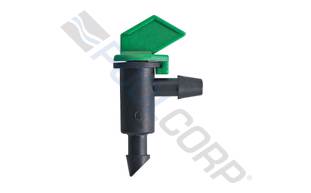 POOL360 | Green Turbulent Flow Flag Emitter Dripper 4.0 GPH