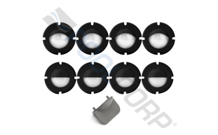 POOL360 | HydroCool Nichless Black Lens Cover Kit