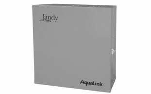 POOL360 | Gray Aqualink® Standard Enclosure Foundation Power Center up to 4 Relays