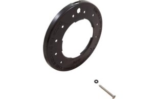 POOL360 | Black RGBW Plastic Spa Light Face Ring