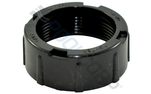 POOL360 | 2" Black Union Nut for AquaPure® Water Sanitizer Unions