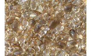 POOL360 | 50 lb 2 - 4 mm Jelly Bean Standard Glass Beads Tan