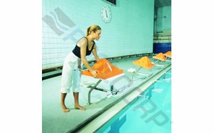 POOL360 | 24"x20" Orange Platform Safety Cover