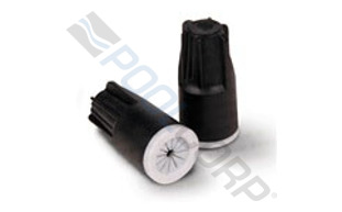 POOL360 | Black/White Small Waterproof Wire Connectors 150 Piece Canister