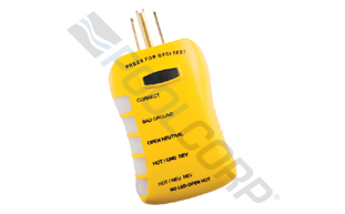 horizon | STOP SHOCK 2 GFCI OUTLET ANALYZER TESTER