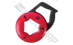 POOL360 | 65' STEEL FISH TAPE W/ RUBBER GRIPS
