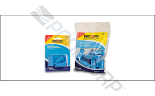 POOL360 | DRYCON WP CONN 3PK AQUA/BLUE MIN #14/ MAX #6