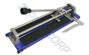 POOL360 | 14" Professional Dual Rail Tile Cutter with Case