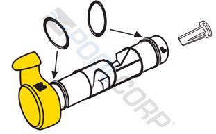 POOL360 | Control Dial Assembly with O-Ring 25000 Gal