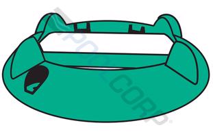 POOL360 | Mounting Base for FROG Leap® Twin™ Mineral Pool Care System