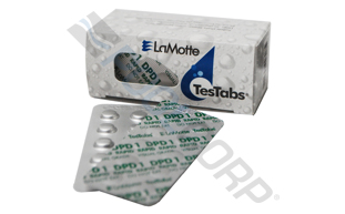 POOL360 | TesTabs™ Chlorine DPD #1 RAPID Tablets 10 per Sheet