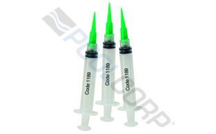 POOL360 | Plastic Syringe with Green Tip for Spin Disk 3 mL 3 per Pack