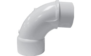 POOL360 | 1" White Slip x SP Sweep Elbow