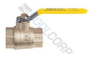 POOL360 | .5" NPT Full Port Brass Ball Valve