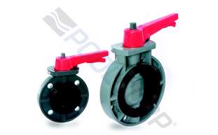 POOL360 | 2" Butterfly Valve Kit with PVC/EPDM Lever Handle
