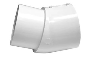 POOL360 | 4" Slip x SP 22½° Elbow