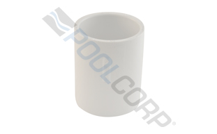 POOL360 | 1.5" White Slip x Slip SCH40 Coupling