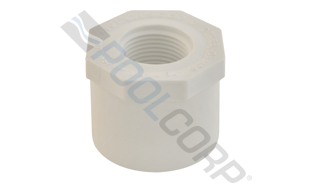 POOL360 | 1.5" x .75" White SP x FPT SCH40 Reducer Bushing