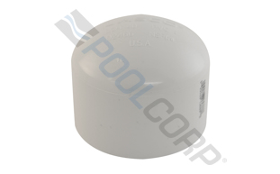 POOL360 | 2" White Slip SCH40 PVC Cap