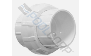 POOL360 | .75" White Union (O-Ring Type) SCH40 PVC H x H