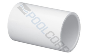 POOL360 | 2" White Slip x Slip SCH40 Long Socket Coupling