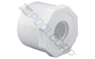 POOL360 | 2" x 1" White SP x FPT SCH40 Reducer Bushing