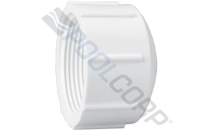 POOL360 | 3" White FPT SCH40 PVC Cap