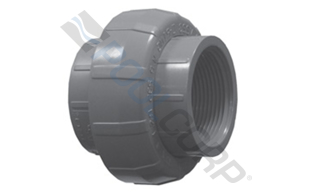 POOL360 | 2" FPT x FPT SCH80 Union (O-Ring Type)
