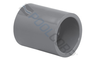 POOL360 | 3" Slip x Slip SCH 80 PVC Coupling