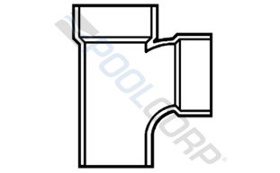 POOL360 | 3" ABS Sanitary Tee