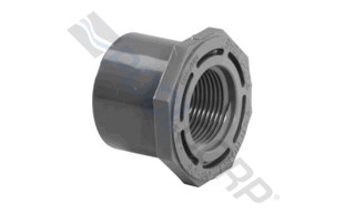 POOL360 | 1.5" x .75" SP x FPT SCH80 Reducer Bushing (Flush Style)