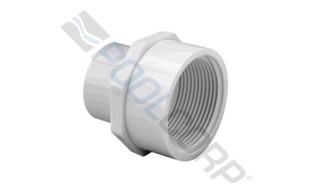 POOL360 | .75" x .5" White Slip x FPT SCH40 Reducing Female Adapter
