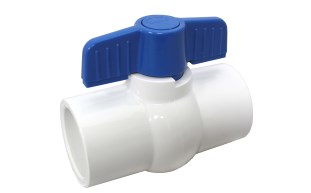 POOL360 | .75" White Compact MIP Valve PVC FPT x FPT