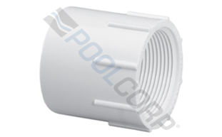 horizon | 1" White Slip x FPT SCH40 PVC Female Adapter