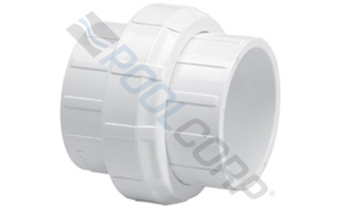 POOL360 | 3" White Union (O-Ring Type) SCH40 PVC H x H