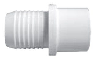 POOL360 | .75" x .75" White INSERT x SP SCH40 Adapter