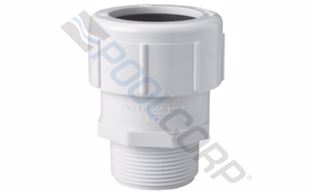 POOL360 | 2" White MPT x Gasket LASCOtite Male Adapter