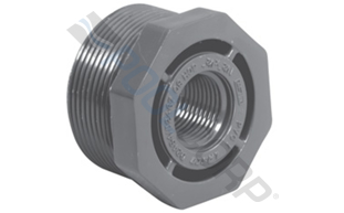 POOL360 | .75" x .25" MPT x FPT SCH80 Reducer Bushing (Flush Style)