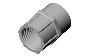 POOL360 | 1-1/2" H x FIPT E-Series Female Adapter with NPT Tapered Thread