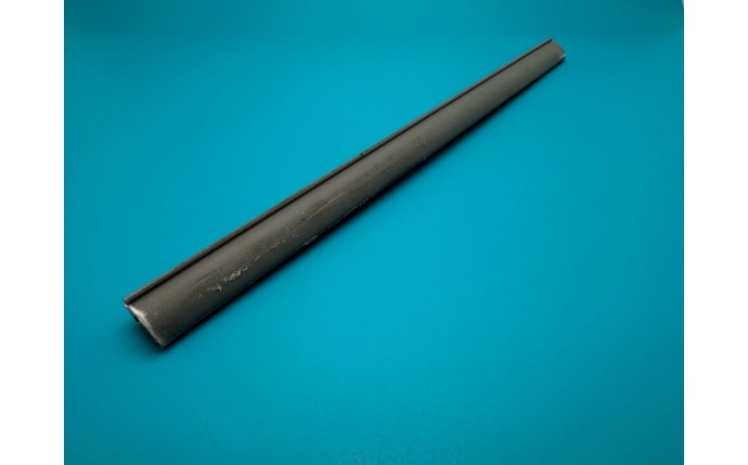 POOL360 | 8’ Snap-Lock Coping Clip Dark Gray