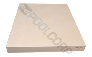 POOL360 | 3' Deluxe Polymer Straight Panel, Manila