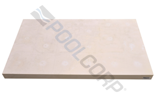 POOL360 | 6' Deluxe Polymer Straight Panel, Manila