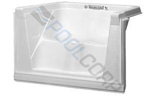 POOL360 | 6' x 42"/48" Swim ’N Lounge Step with Braces Thermoplastic ...